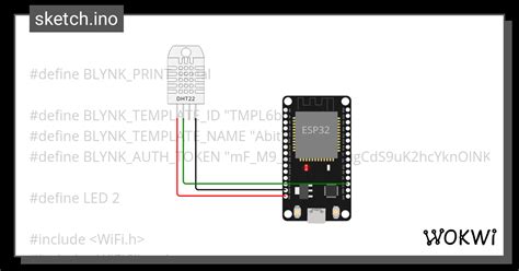 Dht22blynk Wokwi Esp32 Stm32 Arduino Simulator