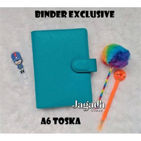 Jual Binder Polos A66ring Bahan Exclusive 13 Warna Pilihan Binder