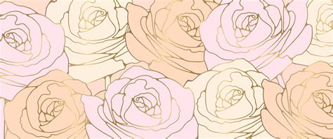 화려한 장미와 황금빛 윤곽선이 있는 섬세한 꽃 배경 장식 표지 배경 화면 엽서 및 프리젠 테이션에 대한 배경 0명에 대한 스톡 벡터 아트 및 기타 이미지 Istock