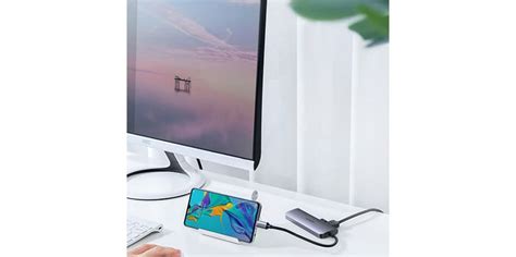 Bộ Chuyển đổi Ugreen 50538 Usb Type C Sang Hdmi Lan Usb 30 Sdtf