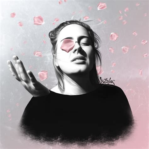 Adele Digital Art Images Behance