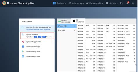 how to debug ios app in chrome browserstack