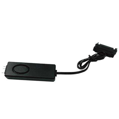 Satın Alın 5v 3pin Argb Controller Sata Pin Power Supply Desktop Computer Remote Control For