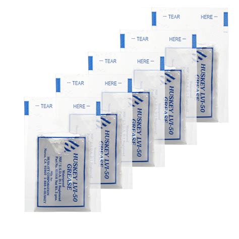Смазка HUSKEY LVI-50 PTFE GREASE #2 (Комплект 5шт/3г)/01068-2-K5 ...