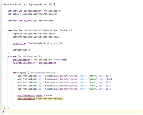 android recyclerview example kotlin