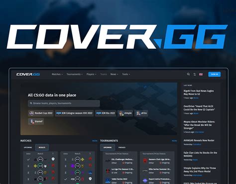 CS GO Stats Tracker Behance Behance