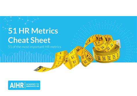 Aihr Hr Metrics Cheat Sheet Hr Analytics Hr Metrics Cheat Sheet