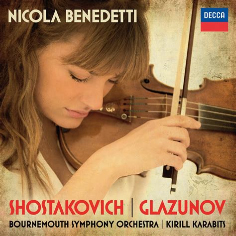 Shostakovich Violin Concerto No 1 Glazunov Violin Concerto Album