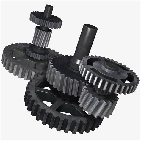 톱니 바퀴 3d 모델 13 Lwo Fbx Obj Free3d