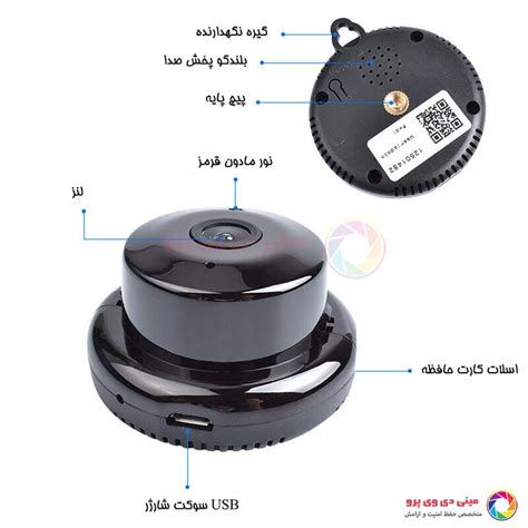 دوربین کوچک Gm25 ضدآب 1080p بیسیم وایفای مینی دی وی پرو