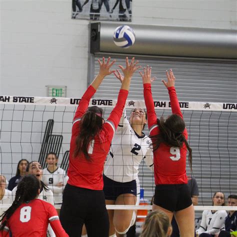 Womens Volleyball Usu Vs Unm Nov 6 2021 The Utah Statesman