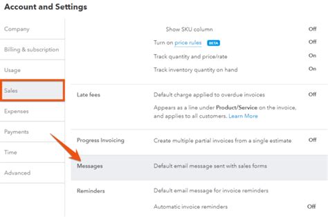 How To Set Up Messages In QuickBooks Online