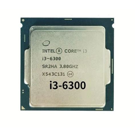 Intel Core I3 6300 Sr2ha 2c 3 8ghz 4mb 51w Lga1151 Bx80662i36300 Intel Core I3 6300 パワー