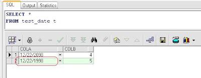 Sql Plsql Oracle Difference Between Date Format Dd Mon Yy And Dd Mon Rr