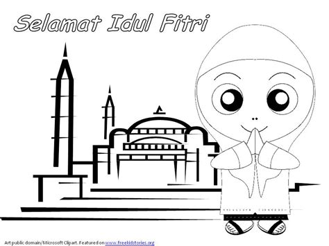 Gambar Mewarnai Ucapan Selamat Idul Fitri Gambar Mewarnai Porn Sex