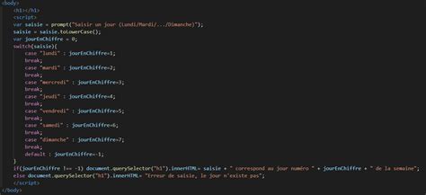 Le Switch Case En Programmation Exemple Php Formation H2prog