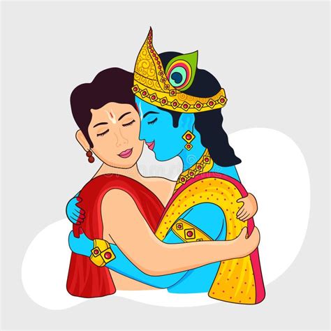 Divine Embrace Krishna And Sudama In A Tender Moment Krishna