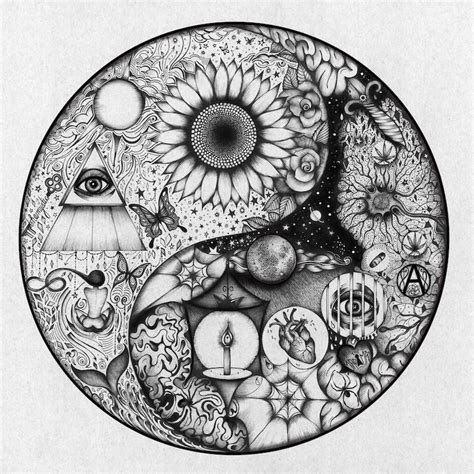 Psychedelic Drawing Etsy
