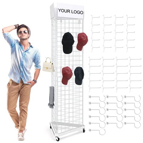 6 X 2 Ft Triangle Grid Wall Panels Wire Grid Wall Display Rack With Base And Casters Metal Wire
