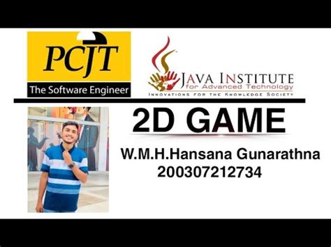 JavaScript 2D Game Development Java Institute YouTube