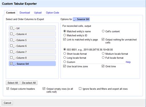 Display Html Content From A Url Within Openrefine Using Iframes
