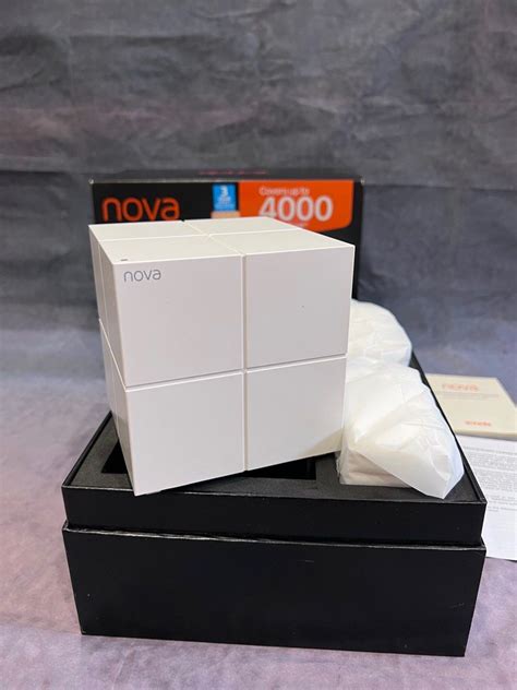 Tenda NOVA MW6 2 Pack Whole Home Mesh Wi Fi System Router Computers Tech Parts
