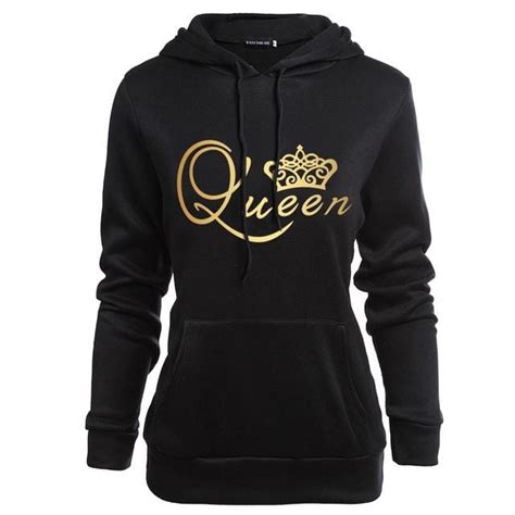 Matching Couple Hoodies King And Queen My Couple Goal