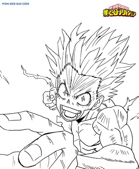 Disegni Di My Hero Academia Da Colorare Stampa Gratuite E Colora