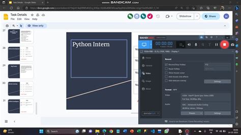 [video] harsh dalvi on linkedin task1 internship project github