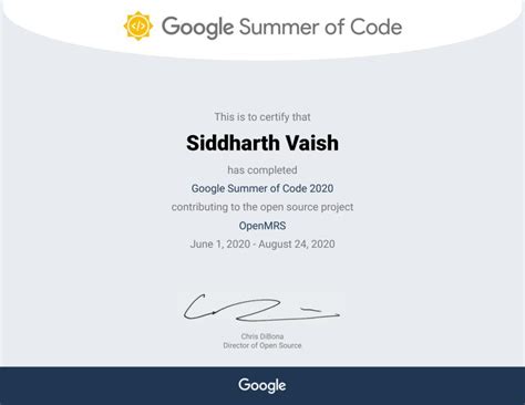 Siddharth Vaish On Linkedin Gsoc Opensource 19 Comments