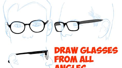 Glasses Drawing Reference At Hayden Ness Blog