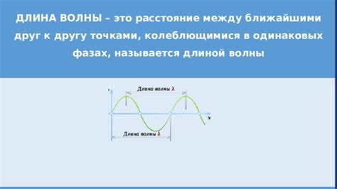 Презентация к уроку физики в 9 классе по теме Длина волны Скорость