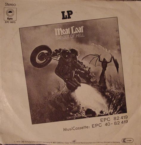 Meat Loaf Vinyl Singles 712 And Other Stuff Meat Loaf