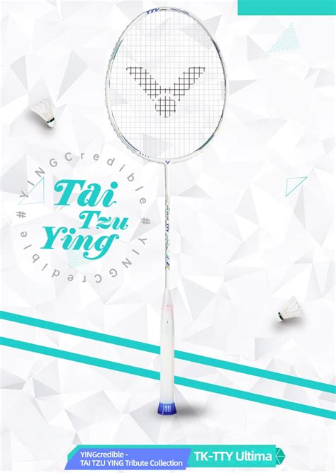 Tai Tzu Ying Tribute Collection Badminton Racket Thruster Tty Ul Raket Produk Victor