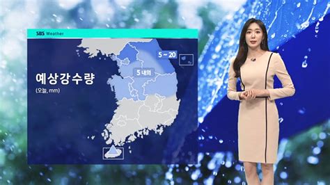 날씨 밤사이 중부지방 요란한 비큰 일교차 주의