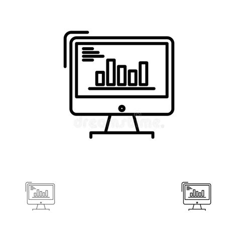 Chart Analytics Business Computer Diagram Marketing Trends Bold