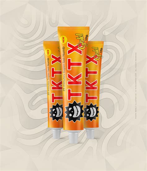 TKTX Gold 55% Numbing Cream • TKTX Company®