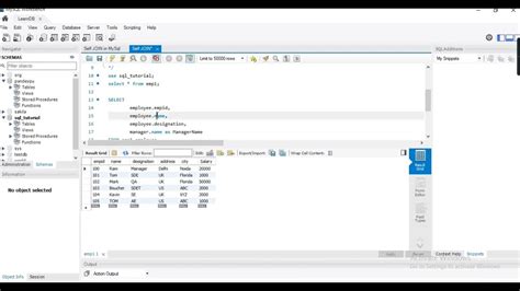 Database Join Self Join In Mysql 2 Youtube