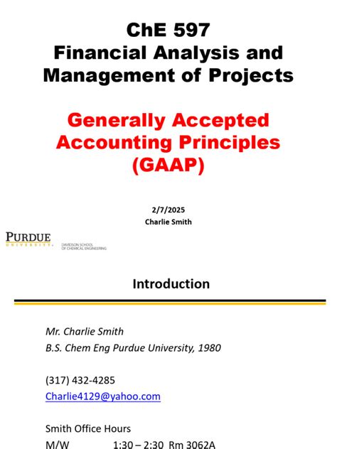 Lesson 20725 Che 59700 Smith Pdf Depreciation Generally Accepted Accounting Principles
