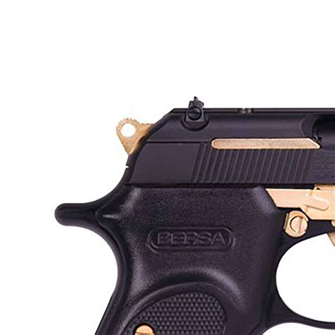 Bersa Thunder 380 Mattegold 380 Auto Acp 35in Matte Black Pistol