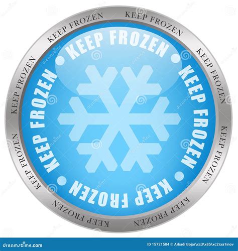 Keep Frozen Stock Illustration Illustration Of Hard 15721504