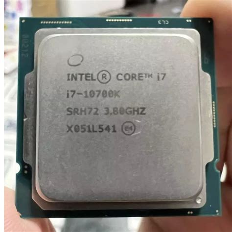 โปรเซสเซอร์ Core I7 10700k Cpu 3 80 Ghz มือสอง Shopee Thailand