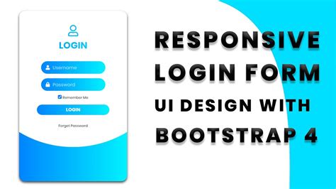 responsive login form signup form bootstrap 4 login form design html5 css3