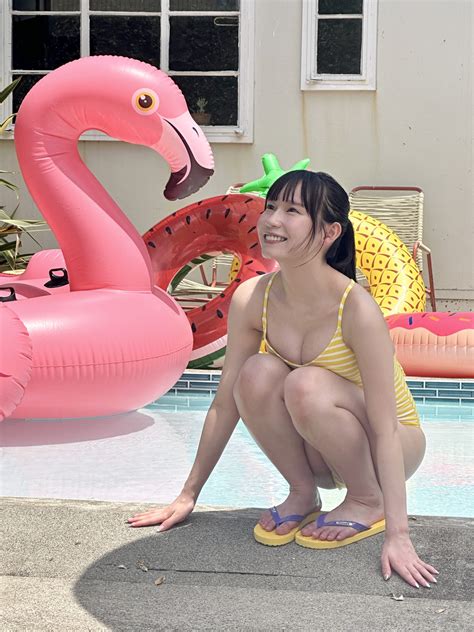 【センターグラビア】ske48 大村杏さん「新たな大村杏を見ていただけると嬉しいです！どのカットが好きか教えてね☝🏻🌊💙」特別コメント動画も