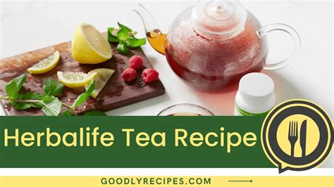 Herbalife Tea Recipe Step By Step Easy Guide