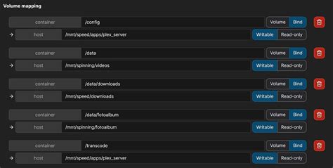 Plex Install Can T Access To My Configured Datapool Apps And