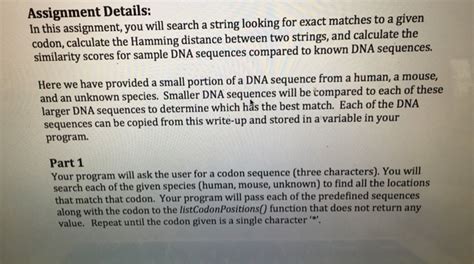 Solved Assignment Details In This Assignment You Will Chegg Com