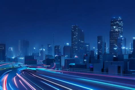 Premium Ai Image 3d Rendering Of Warp Speed In Hyper Loop With Blur