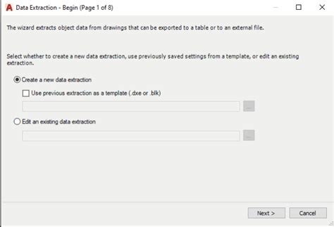 Complete Guide To AutoCAD Data Extraction Feature