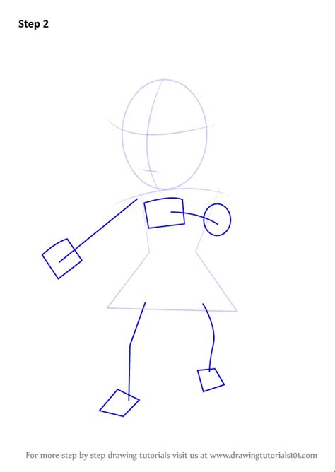 How To Draw Archer From Clash Of The Clans Clash Of The Clans Step By Step